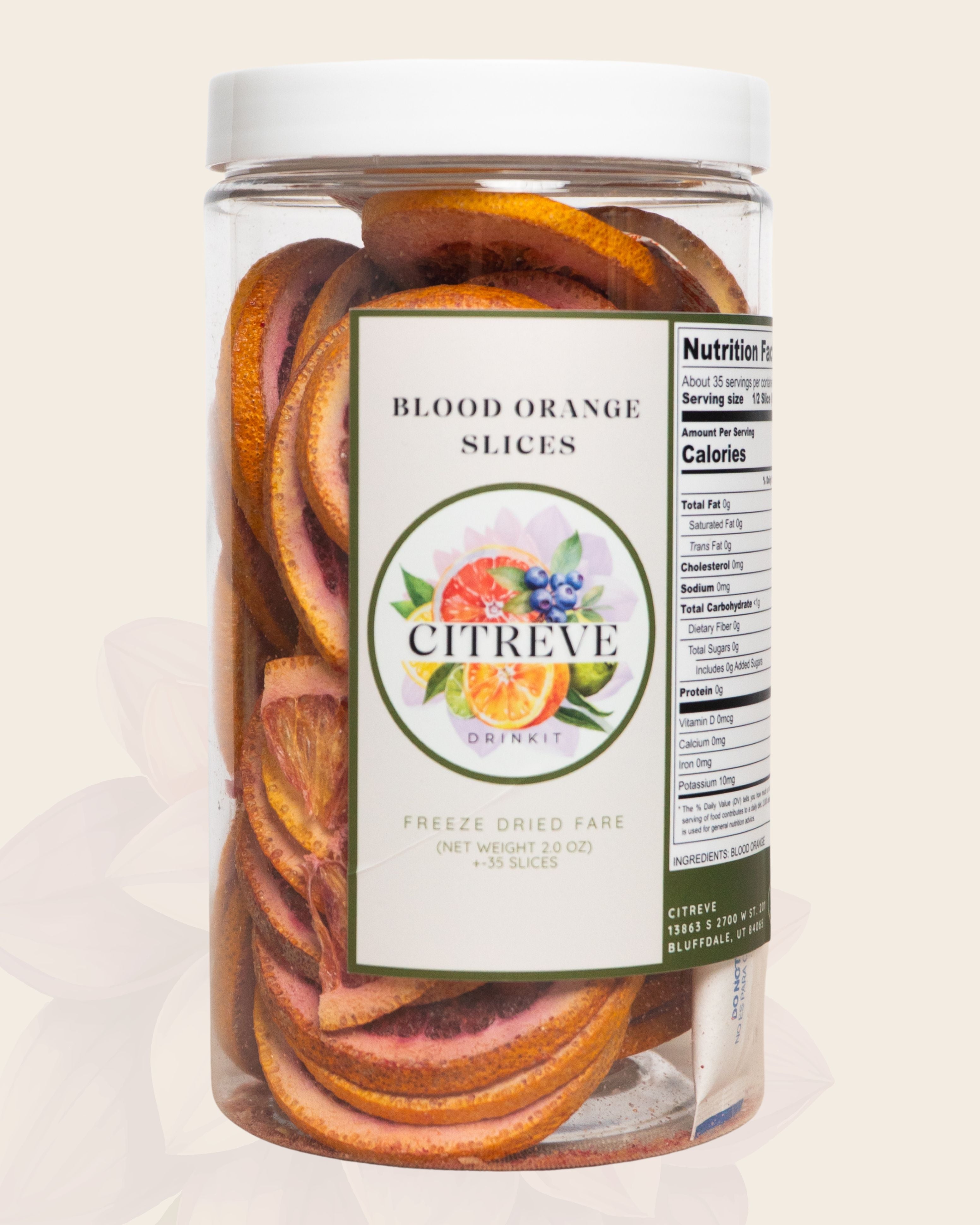 Freeze-Dried Blood Orange Slices – CITREVE